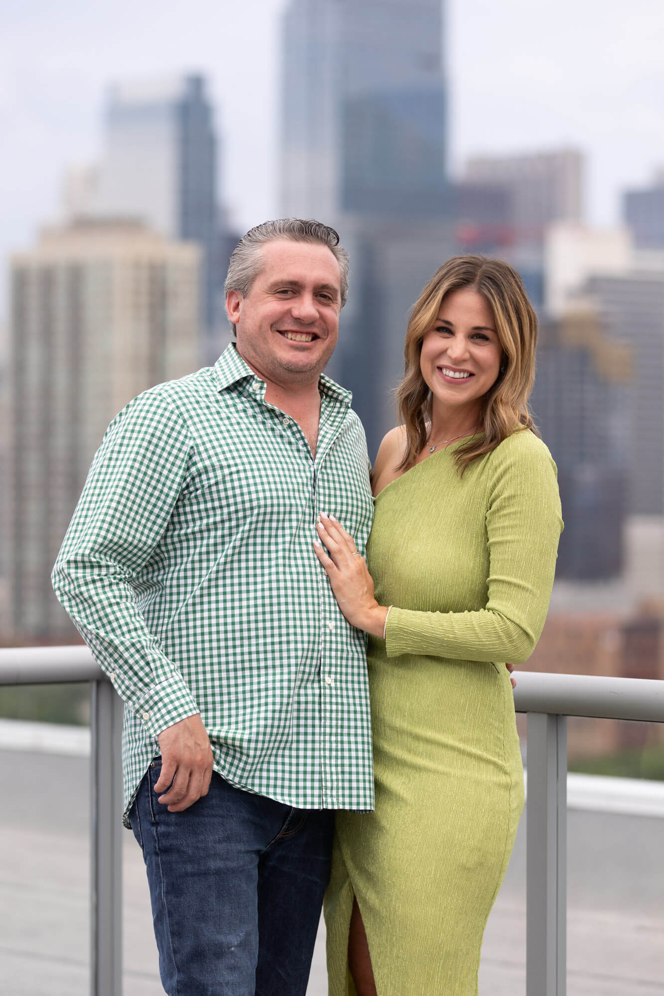 A Chicago Rooftop 40th Birthday Party Featuring Sparkly Diamonds and ...