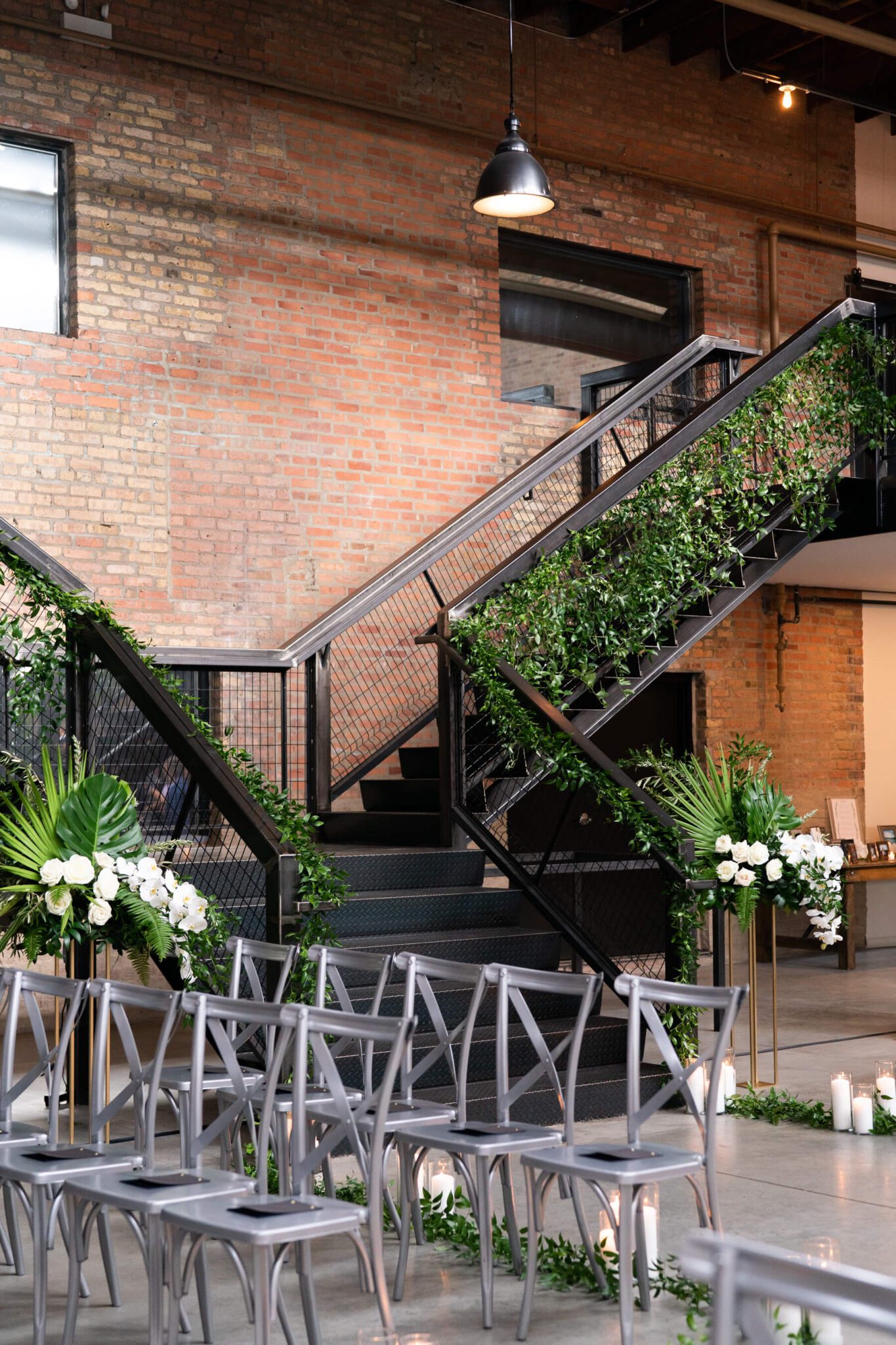 A Dressed-Up Warehouse Wedding for Two Gentlemen in Love | shantiknight.com