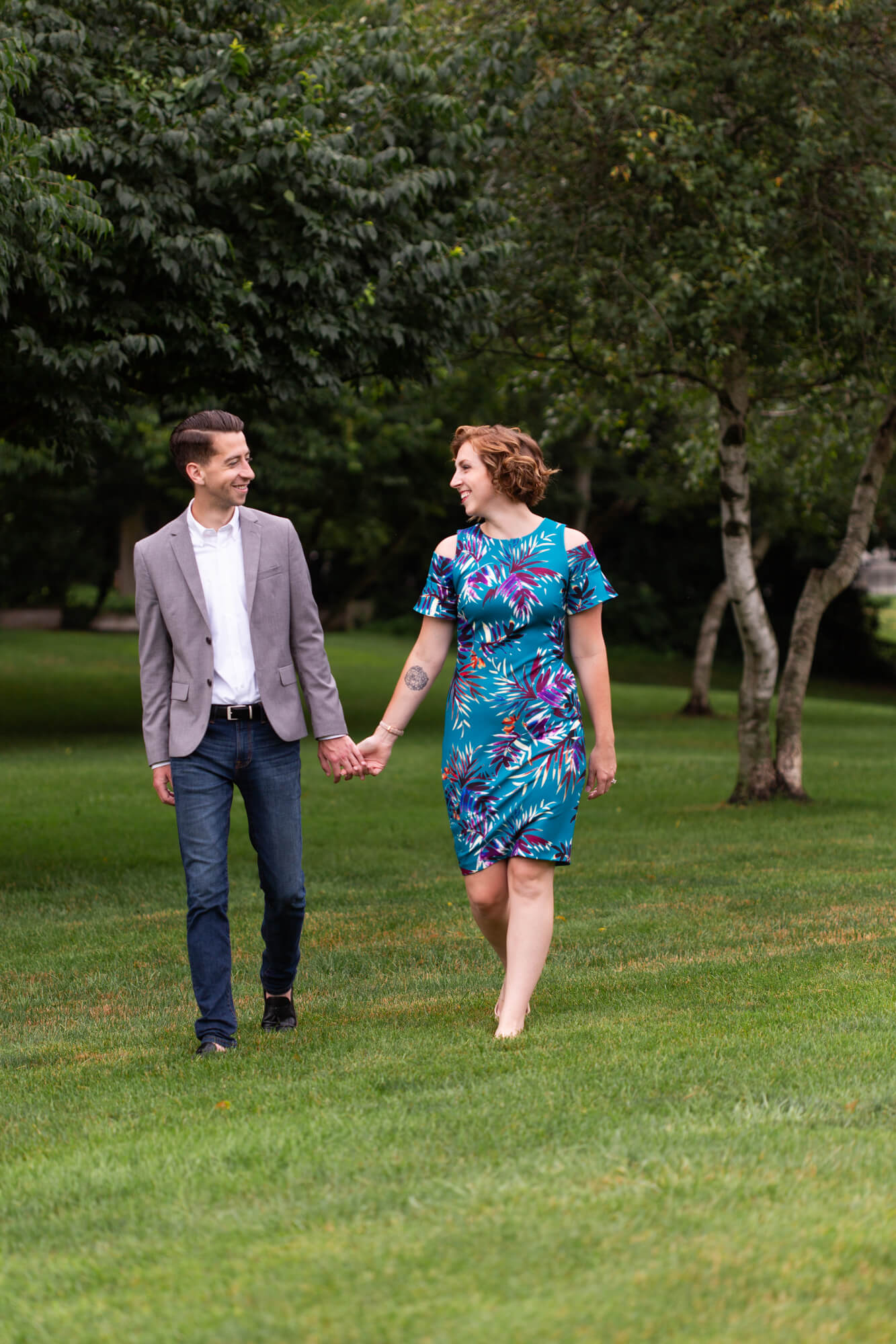 An Indianapolis Engagement Session with Butler Grads and Their French ...