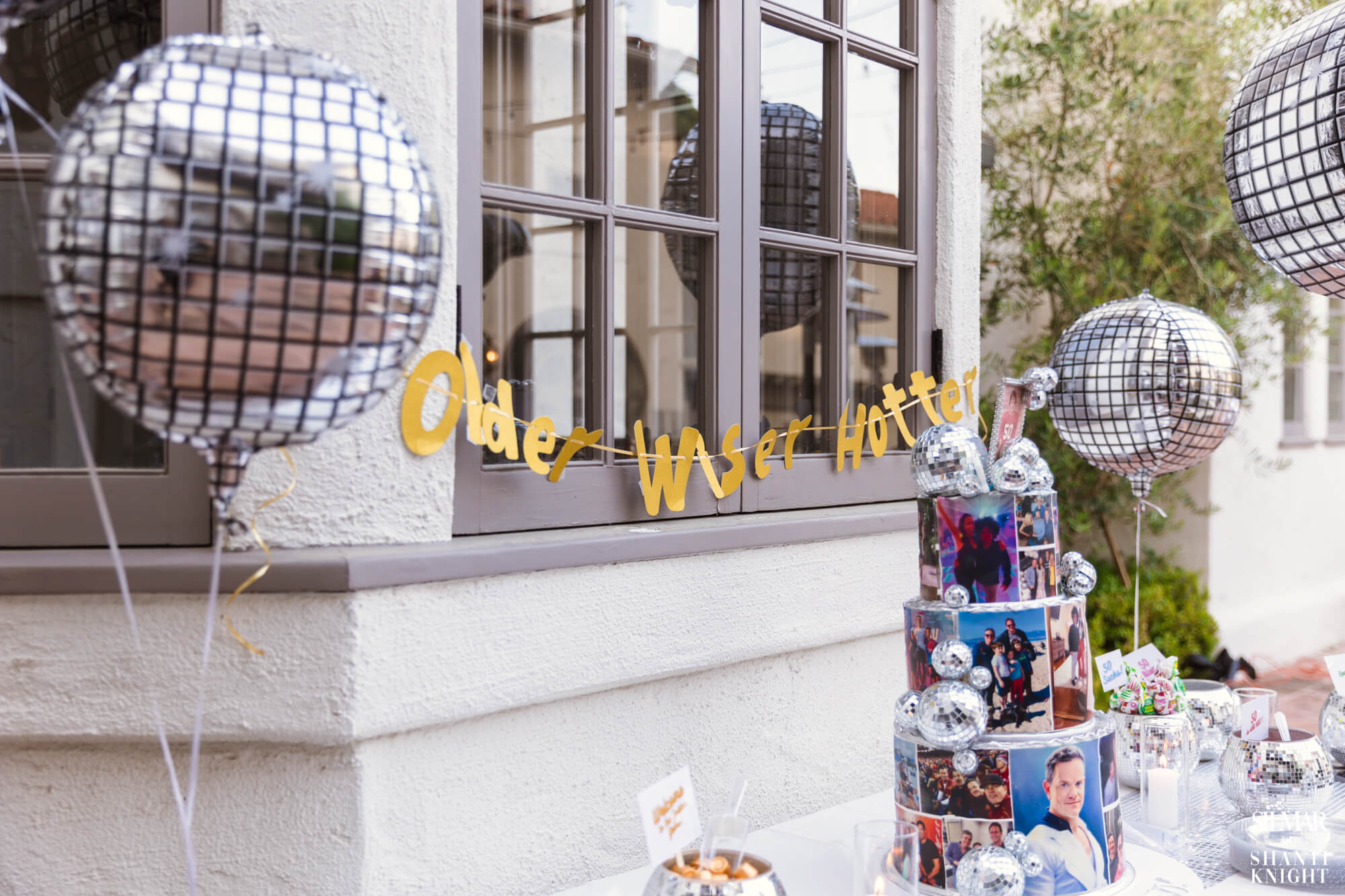 A Disco-Themed 50th Birthday Party in Beverly Hills | shantiknight.com
