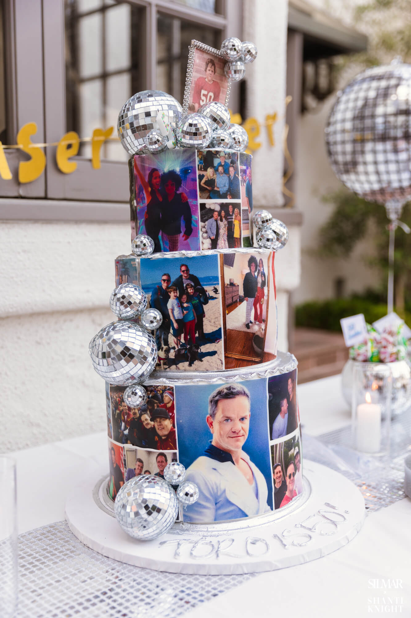 A Disco-Themed 50th Birthday Party in Beverly Hills | shantiknight.com
