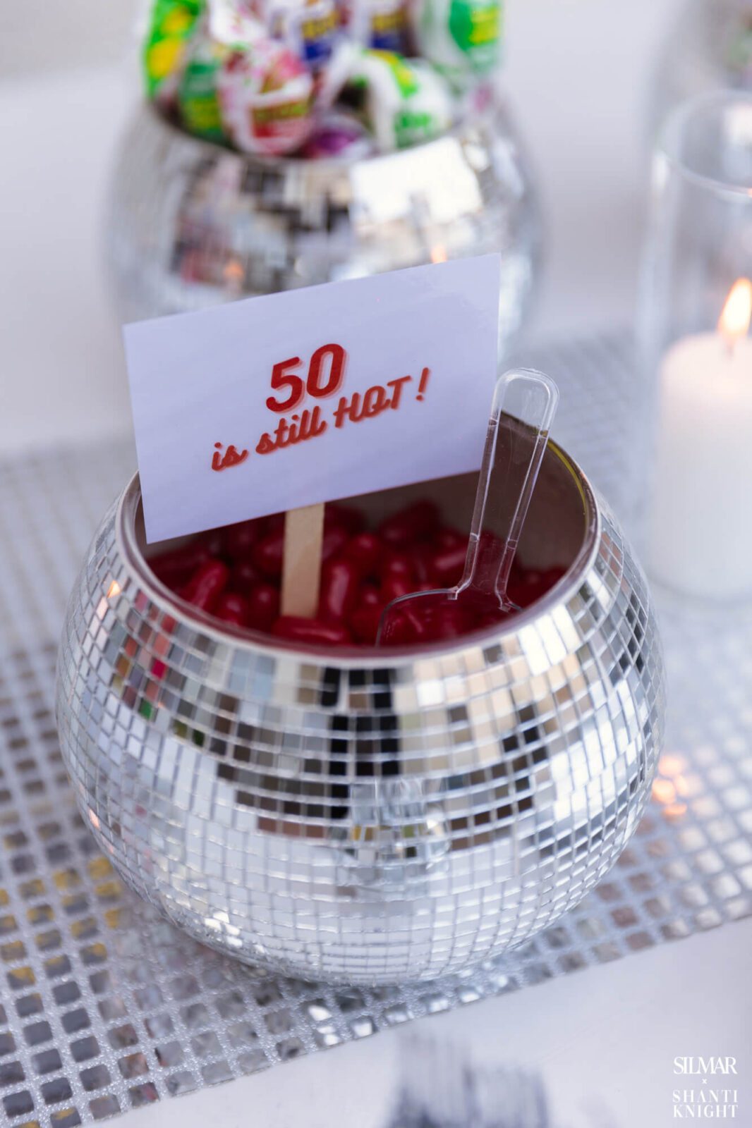A Disco-Themed 50th Birthday Party in Beverly Hills | shantiknight.com