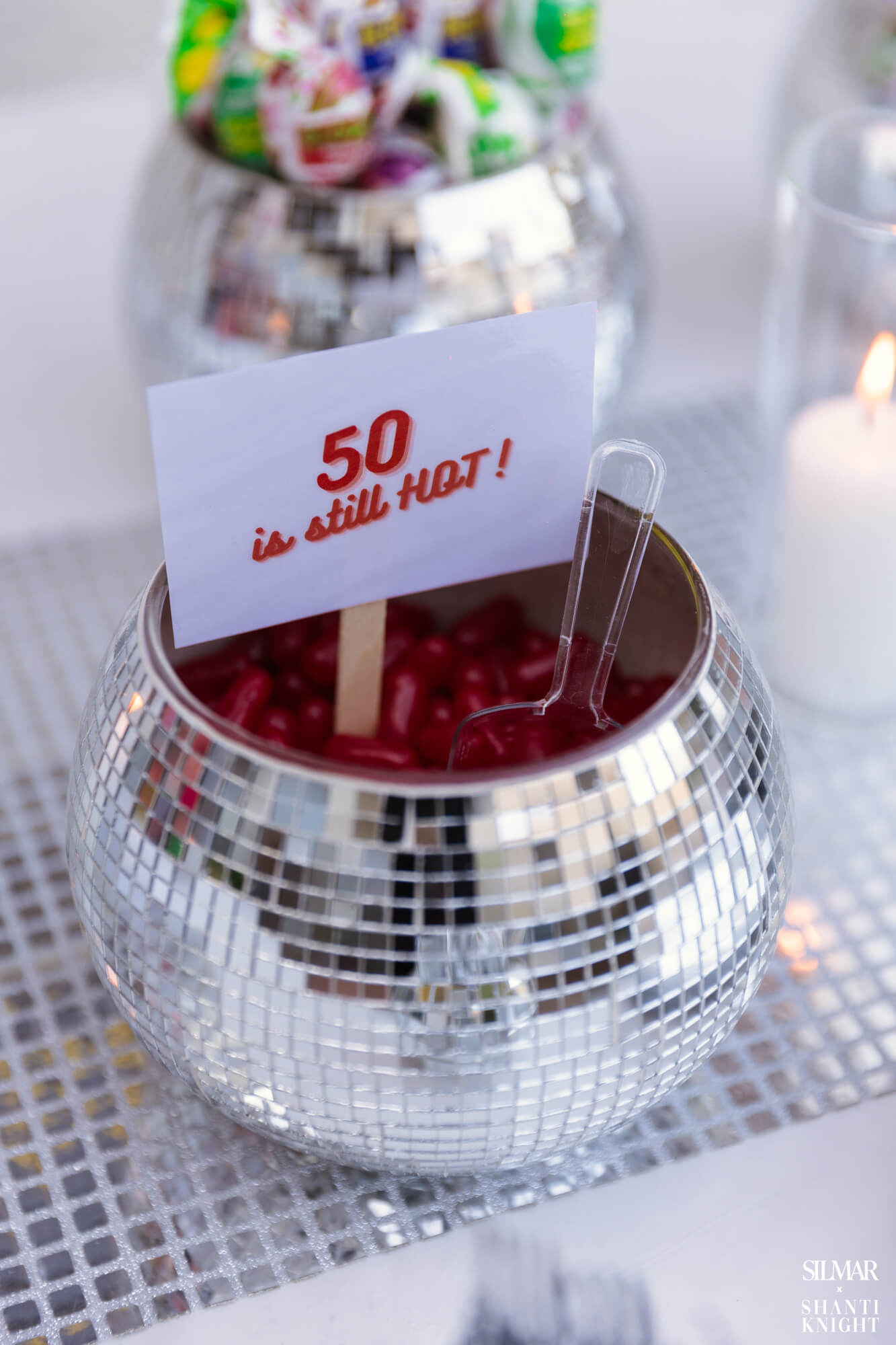 A Disco-Themed 50th Birthday Party in Beverly Hills | shantiknight.com
